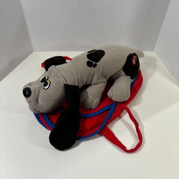 Tonka | Toys | Vintage 985 Tonka Pound Puppies 17 Gray Dog Spots Plush ...
